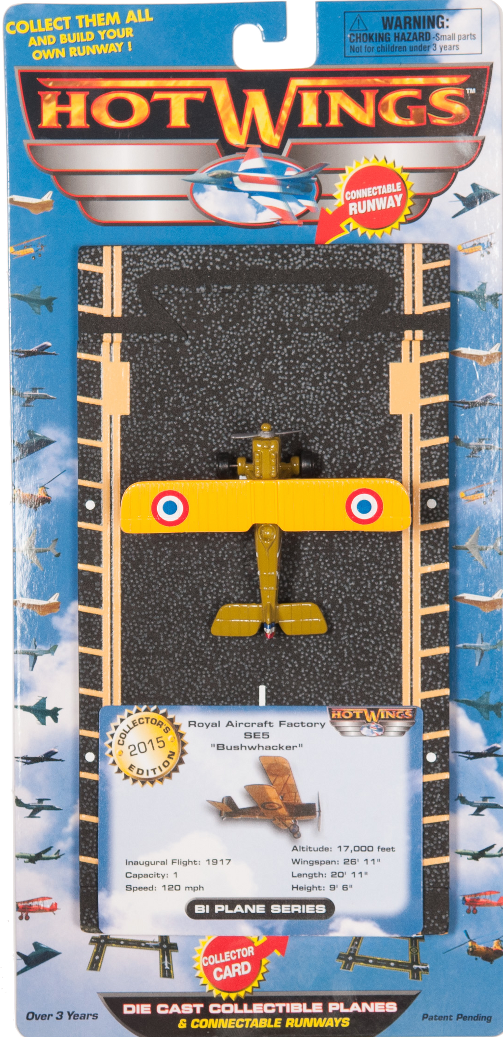 British SE5 'Bushwacker' Hot Wings plane with connectible runway – Just ...