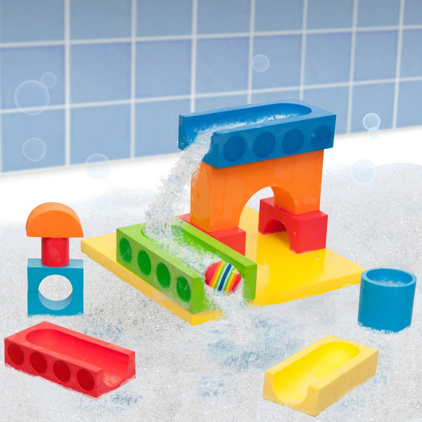 BathBlocks foam building blocks for the Bath – Just Think Toys