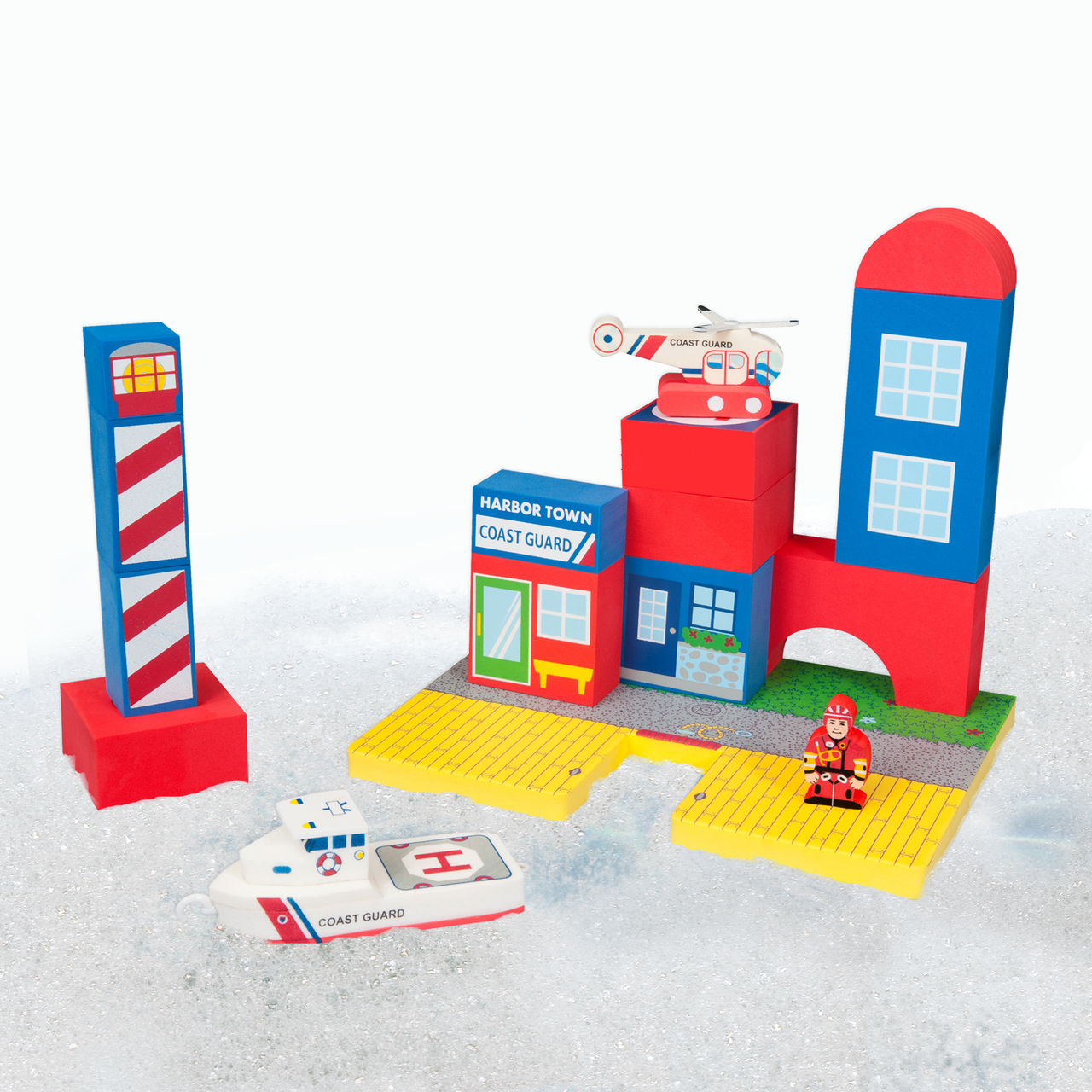 BathBlocks foam building blocks for the Bath – Just Think Toys